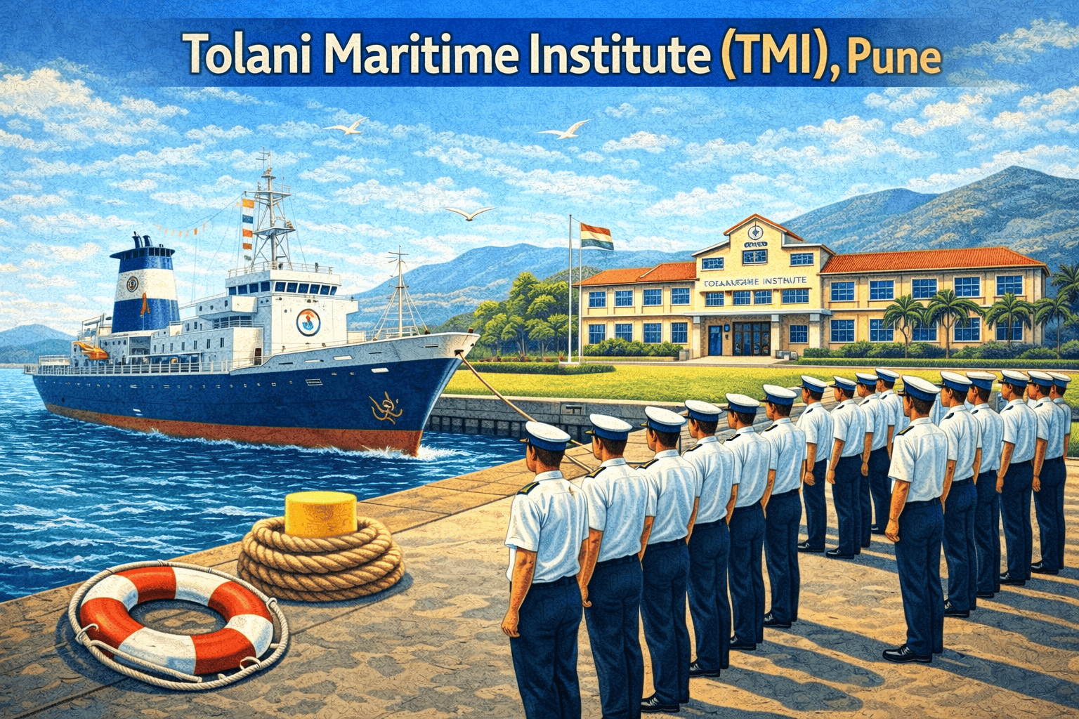 Top 10 Merchant Navy Colleges in India 2026 | Best Institute